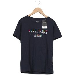 Pepe Jeans T-Shirt Damen Größe M Second Hand marine