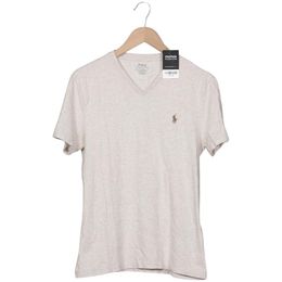 Polo Ralph Lauren T-Shirt Herren Größe M Second Hand beige