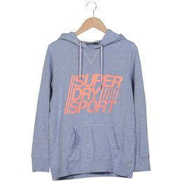 Superdry Kapuzenpullover Damen Größe M Second Hand hellblau