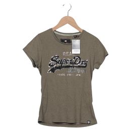 Superdry T-Shirt Damen Größe L Second Hand grün