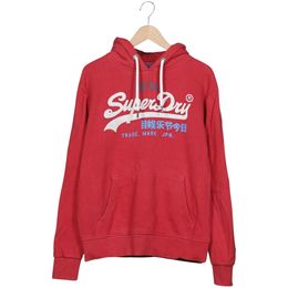 Superdry Kapuzenpullover Herren Größe XL Second Hand rot