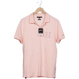Tommy Hilfiger Poloshirt Herren Größe M Second Hand pink