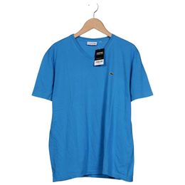 Lacoste T-Shirt Herren Gr&ouml;&szlig;e XL Second Hand blau