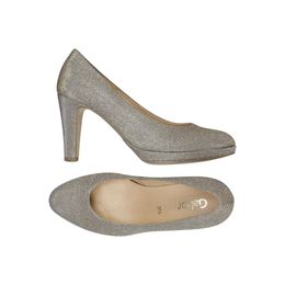 Gabor Pumps Damen Größe 36 Second Hand silber