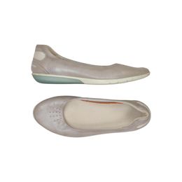 Ecco Ballerina Damen Größe 39 Second Hand silber