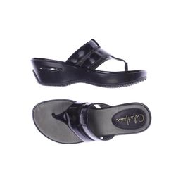 Cole Haan Sandalen Damen Gr&ouml;&szlig;e 38.5 Second Hand schwarz