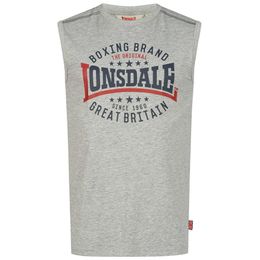 Lonsdale Shirt male Grey size M
