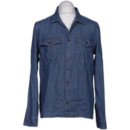 Superdry Hemd Herren Größe L Second Hand blau
