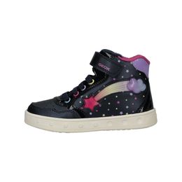 Geox Sneaker M&auml;dchen Gr&ouml;&szlig;e 35 pink / schwarz / wollwei&szlig;