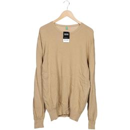 United Colors Of Benetton Pullover Herren Größe XS Second Hand beige