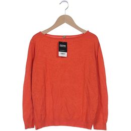 United Colors Of Benetton Pullover Damen Größe S Second Hand orange