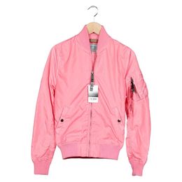 Alpha Industries Jacke Damen Größe S Second Hand pink