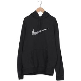 Nike Kapuzenpullover Damen Größe L Second Hand schwarz