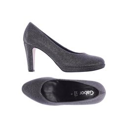 Gabor Pumps Damen Größe 38 Second Hand silber
