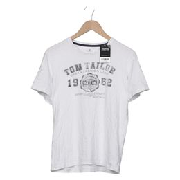 Tom Tailor T-Shirt Herren Gr&ouml;&szlig;e M Second Hand wei&szlig;