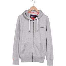 Superdry Kapuzenpullover Herren Größe M Second Hand grau