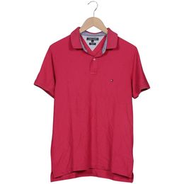 Tommy Hilfiger Poloshirt Herren Größe L Second Hand rot