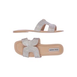 Steve Madden Sandalen Damen Gr&ouml;&szlig;e 40 Second Hand silber