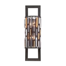 Elstead Lighting Gemma Wandleuchte, E14 mit Rahmen, HK-GEMMA2-B-VBZ,