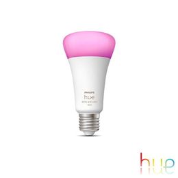 PHILIPS Hue White & Color Ambiance LED-Lampe A60 E27, matt, 15 Watt, 8719514288157, A60