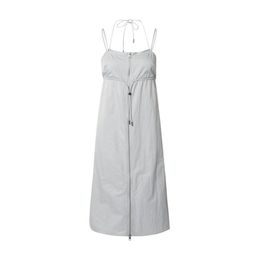 Calvin Klein Jeans Kleid Damen Gr&ouml;&szlig;e 38 hellgrau Winterkleid