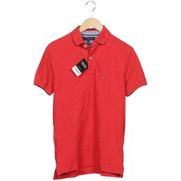 Tommy Hilfiger Poloshirt Herren Größe S Second Hand rot