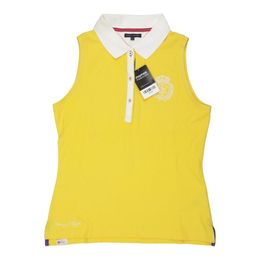 Tommy Hilfiger Poloshirt Damen Größe L Second Hand gelb