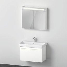 Duravit No.1 Schrank mit Waschtisch, mit Spiegelschrank, N10159018180000,