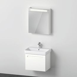 Duravit No.1 Schrank mit Waschtisch, mit Spiegelschrank, N10167L18180000,