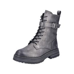 Rieker Lace-Up Ankle Boots '93024' female Silver size 37