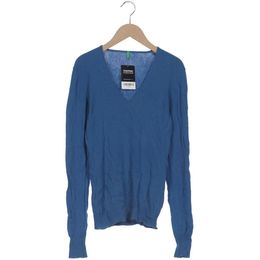 United Colors Of Benetton Langarmshirt Damen Größe XS Second Hand blau