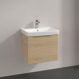 Villeroy & Boch Villeroy & Boch Architectura Schrank mit Waschtisch, 1 Auszug, 4A876001+B88700VJ,