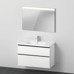 Duravit D-Neo Schrank mit Waschtisch, mit Spiegel, DE011401818,