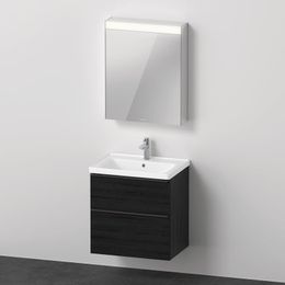 Duravit D-Neo Schrank mit Waschtisch, mit Spiegelschrank, DE0115L1616,