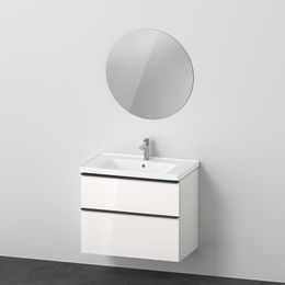 Duravit D-Neo Schrank mit Waschtisch, mit Spiegel, DE011002222,