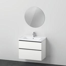 Duravit D-Neo Schrank mit Waschtisch, mit Spiegel, DE011001818,