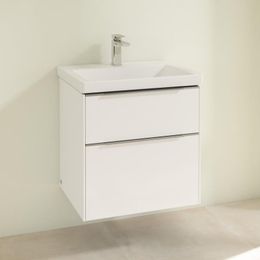 Villeroy & Boch Villeroy & Boch Subway 3.0 Schrank mit Waschtisch, 2 Ausz&uuml;ge, 4A706101+C57800VE,