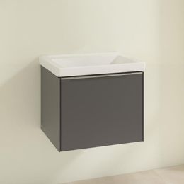 Villeroy & Boch Villeroy & Boch Subway 3.0 Schrank mit Waschtisch, 1 Auszug, 4A70F6R1+C57900VR,