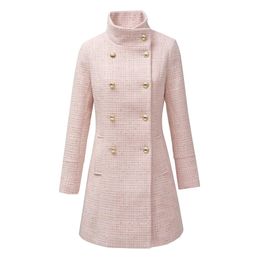 Salsa Jeans Between-Seasons Coat 'Grace' female Pink size XL