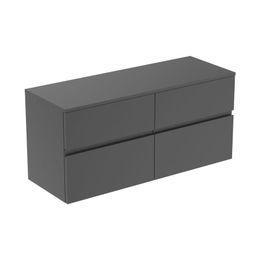 Ideal Standard Finesse Schrank mit Konsolenplatte B: 120,2 H: 55,8 T: 44 cm, 4 Ausz&uuml;ge, E3426Y2,