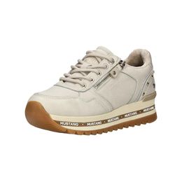 Mustang Sneaker Damen Gr&ouml;&szlig;e 42 hellbeige