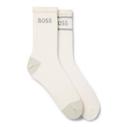 BOSS Socken M&auml;dchen Gr&ouml;&szlig;e 36/42 dunkelgrau / wei&szlig;