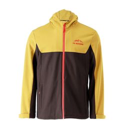FC Bayern M&uuml;nchen FC BAYERN M&Uuml;NCHEN Softshelljacke Heimat Herren Gr&ouml;&szlig;e XL gelb / schwarz