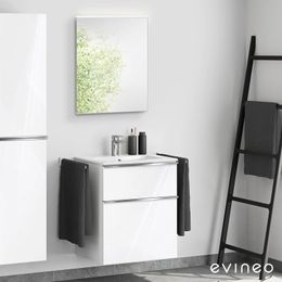 Duravit ME by Starck Schrank mit Waschtisch, mit Spiegel, 23366300001+BE0265WH+BEA009MI,