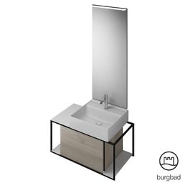 Burgbad Junit Schrank mit Waschtisch, mit Spiegel, SFLF090RF3151C0001G0175,