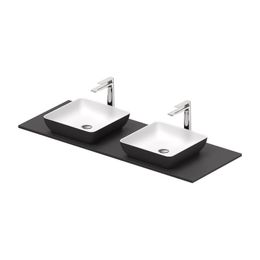 Duravit Sivida Konsolenplatte mit Waschtisch doppelt, 268021FI00,