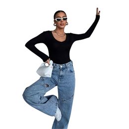 WOMAN VISION Shirt Damen Größe M schwarz