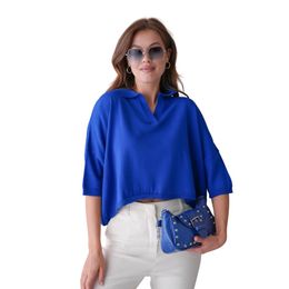 WOMAN VISION Pullover Damen Größe S/M blau