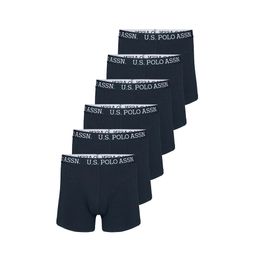 U.S. Polo Assn. Boxershorts 'Walter' Herren Größe L saphir / weiß