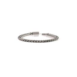 Eternal Bracelet 'Cuban Link' male Silver size 20 cm